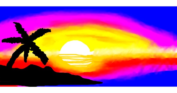 Drawing of Island by Magic Mushroom - Drawize Gallery!