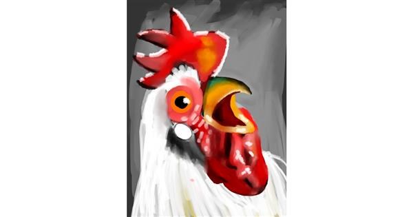 Drawing of Rooster by Moby - Drawize Gallery!