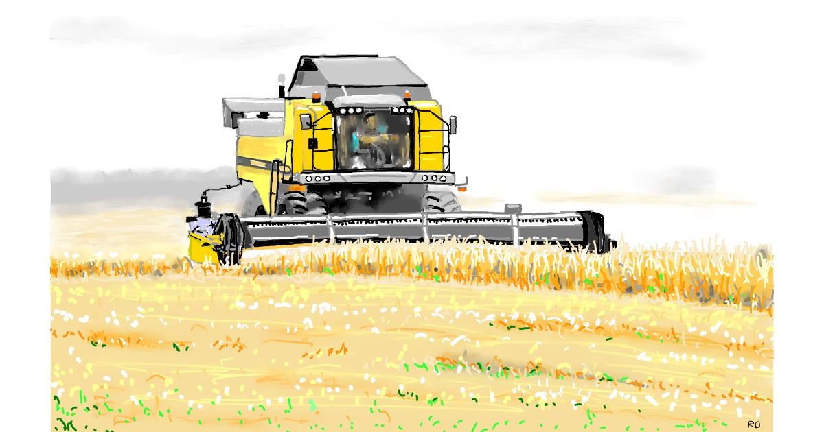 Watch flowerpot draw Wheat!