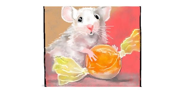 Miš - crtež od autora: DebbyLee - Drawize galerija!