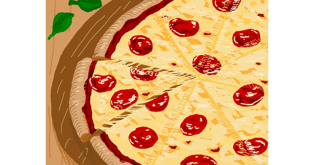 Watch Nik draw Pizza!