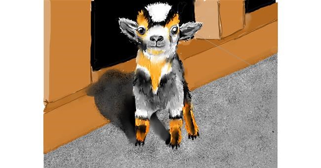 Drawing of Goat by SAM AKA MARGARET - Drawize Gallery!