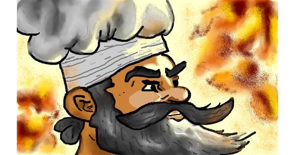 Drawing of Chef by Fever - Drawize Gallery!
