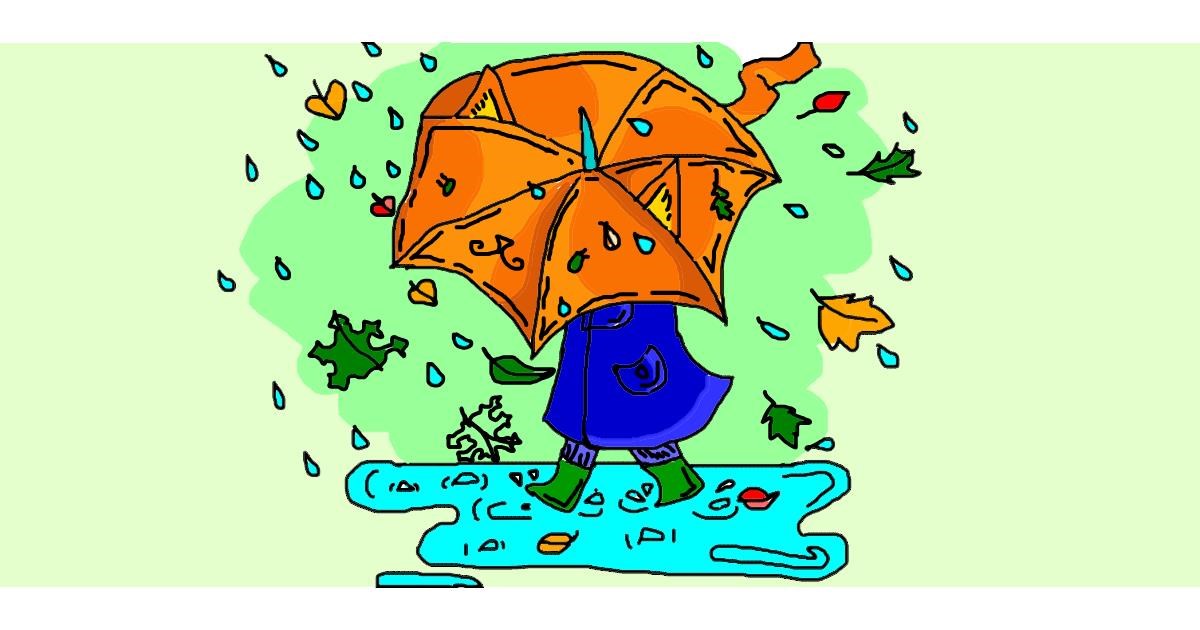 Watch Karely draw Umbrella!