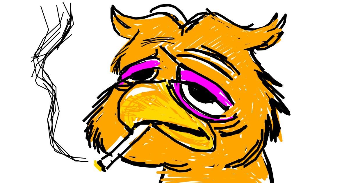 Drawing of Owl by Derp - Drawize Gallery!