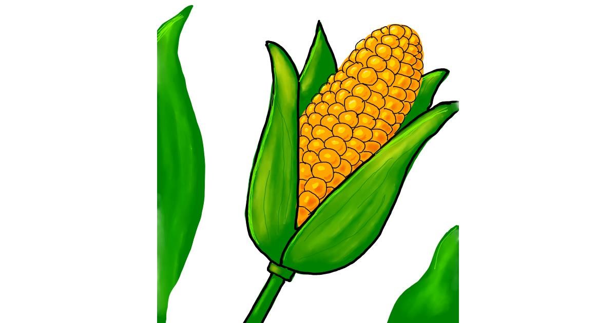 Watch MEL draw Corn!