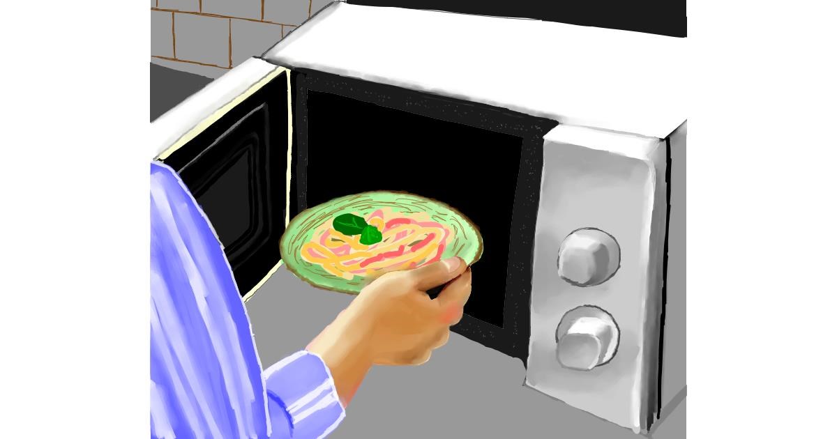 Watch IThinkWereDoomed draw Microwave!
