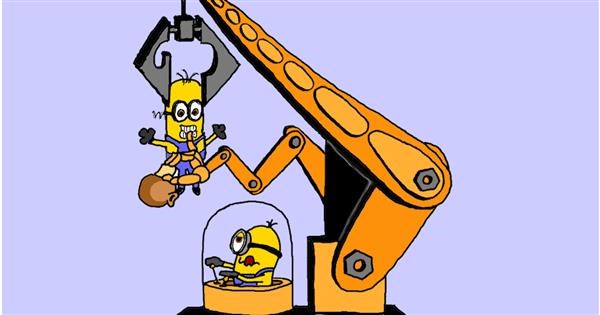 Drawing of Crane (machine) by InessA - Drawize Gallery!