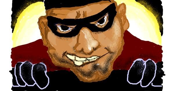 Burglar Drawing - Gallery and How to Draw Videos!