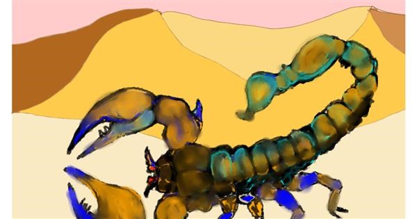 Skorpion Zeichnung von Erinem - Drawize Galerie!