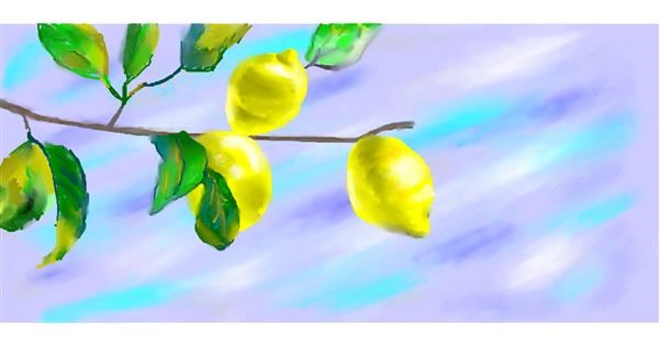 Drawing of Lemon by Magic Mushroom - Drawize Gallery!
