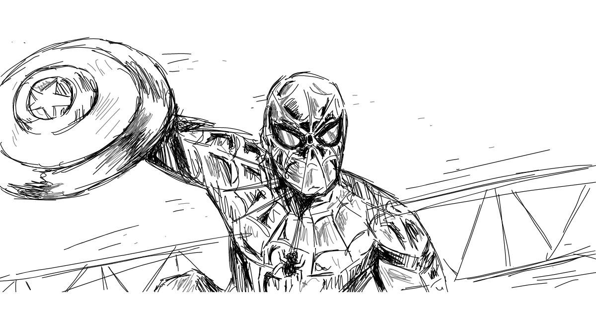 Watch valy draw Spider!