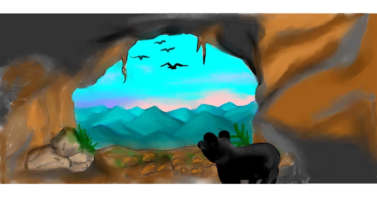 Cave Drawing - Gallery and How to Draw Videos!