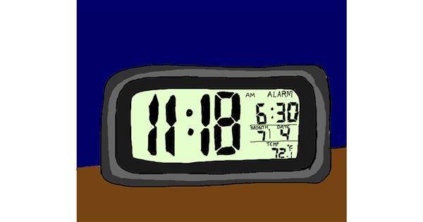 Drawing of Alarm clock by UmbrellaAcademy - Drawize Gallery!