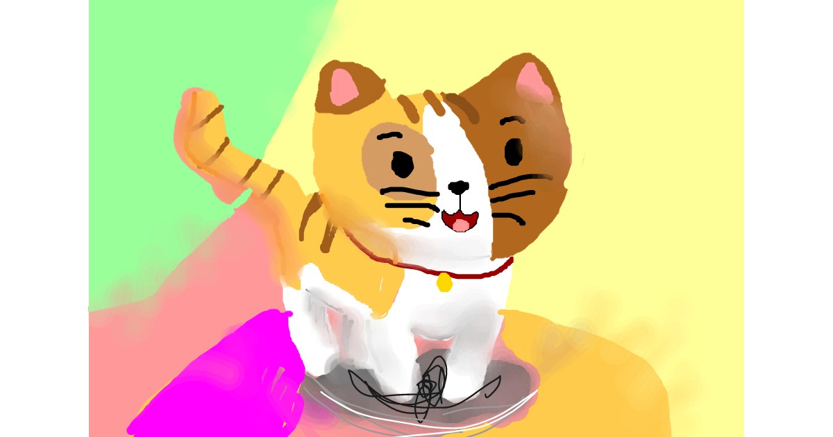 Watch Mia draw Cat!