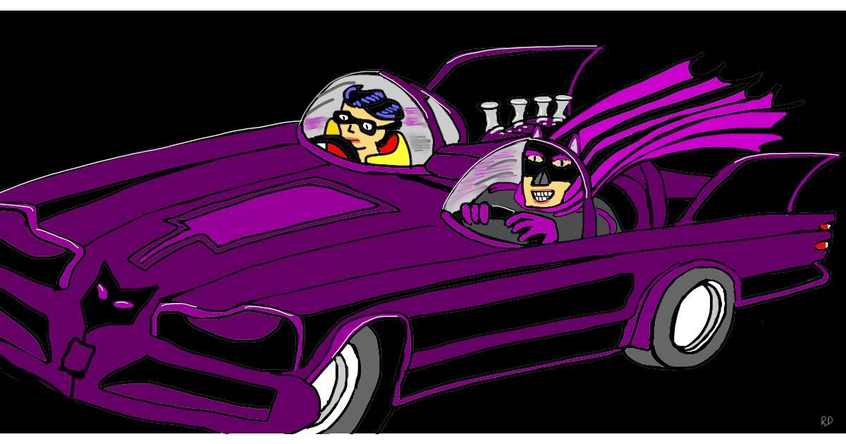 Watch Swimmer draw Batman!