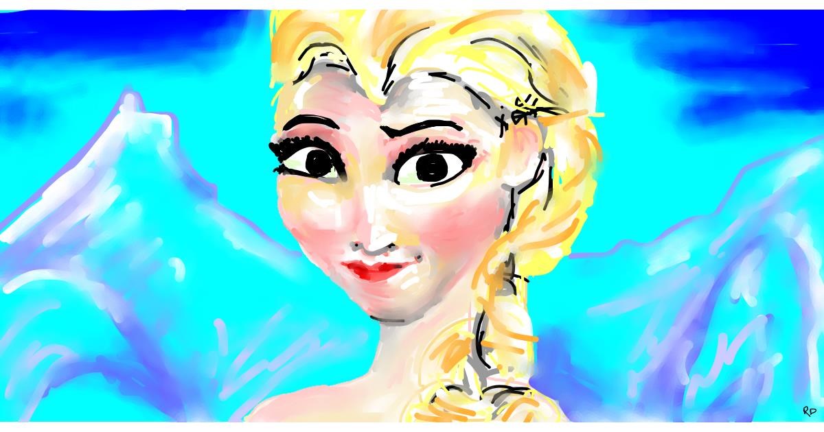 Pogledajte kako Swimmer crta Elsa (Disney)!