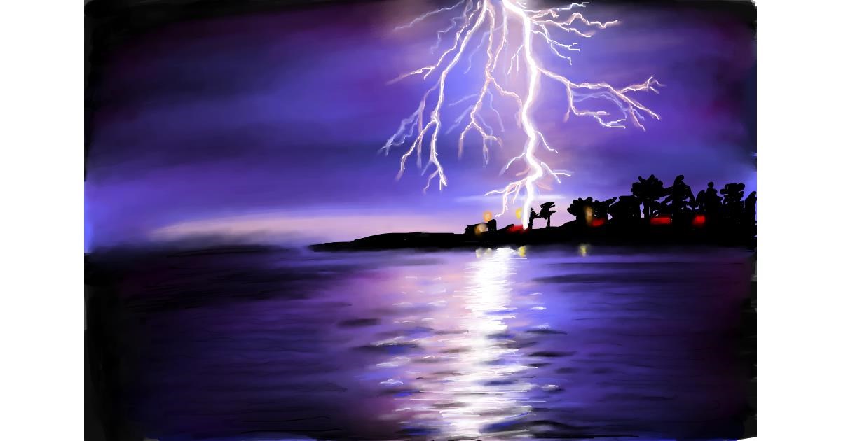 Lightning Drawing - Gallery and How to Draw Videos!