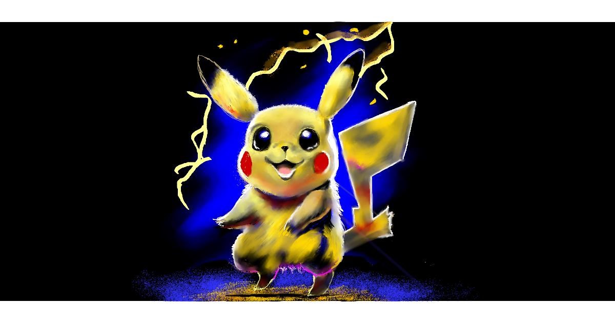 Watch Çhåching draw Pikachu!