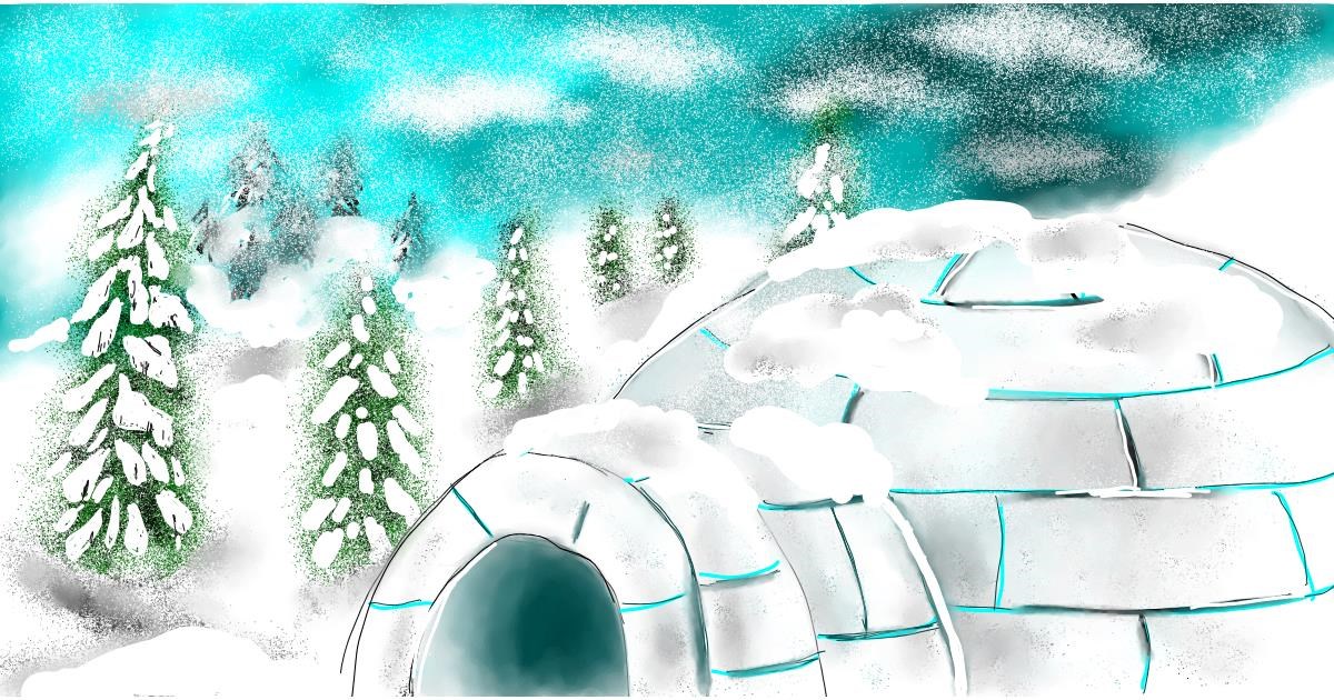 Watch Eclat de Lune draw Igloo!