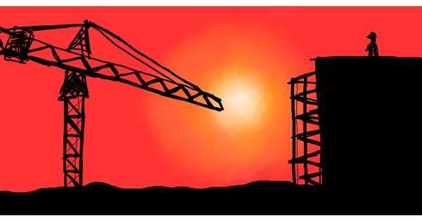 Drawing of Crane (machine) by Aura - Drawize Gallery!