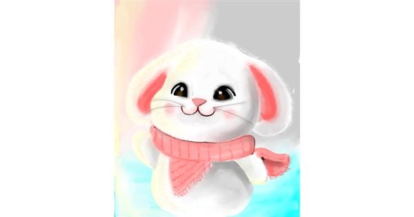 Drawing of Bunny by Walter nonwhite - Drawize Gallery!