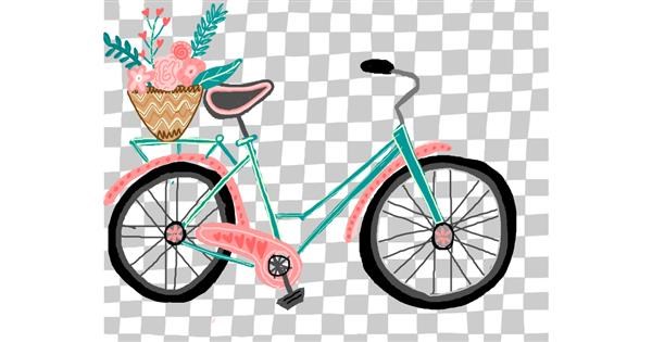 Bicikl - crtež od autora: - Drawize galerija!