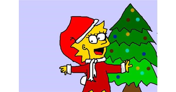 Drawing of Lisa Simpson by ooooof - Drawize Gallery!