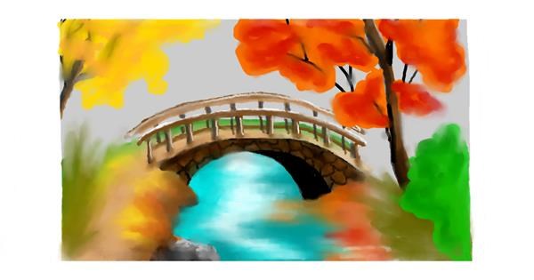 Drawing of Bridge by DebbyLee - Drawize Gallery!