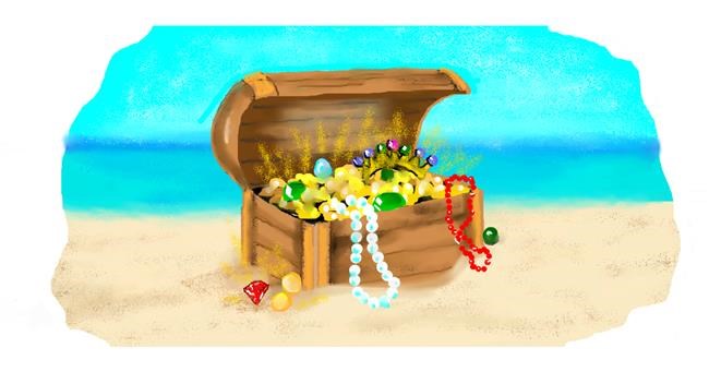 Drawing of Treasure chest by DebbyLee - Drawize Gallery!