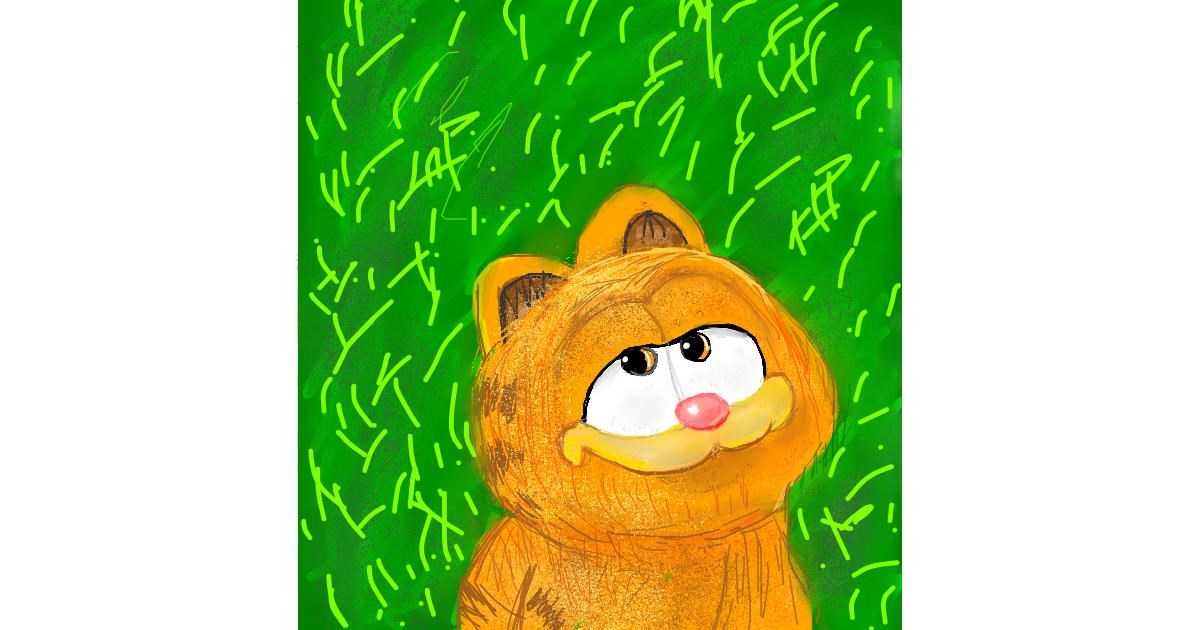 Watch KayXXXlee draw Garfield!