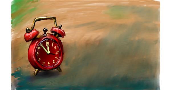 Drawing of Alarm clock by Sjkdovey - Drawize Gallery!