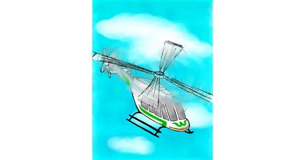 Drawing of Helicopter by Amy 濾 - Drawize Gallery!