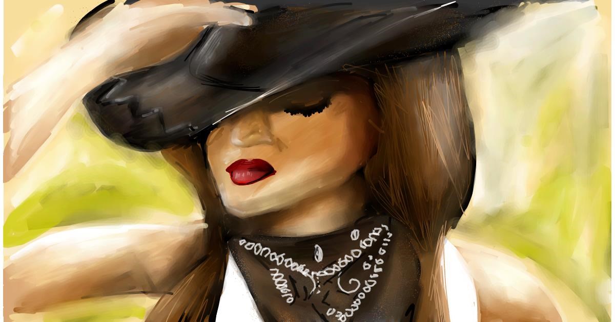 Watch Mia draw Cowboy!