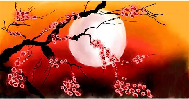 Drawing of Sunset by Eclat de Lune - Drawize Gallery!