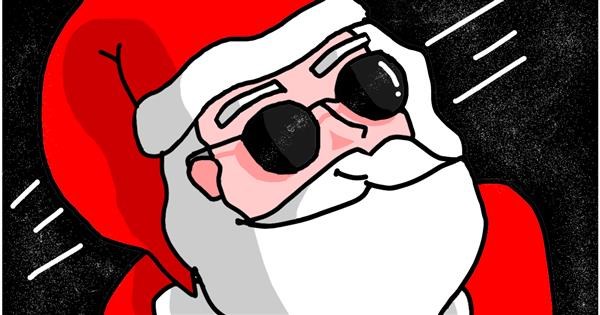 Drawing of Santa Claus by Sovereign Supreme - Drawize Gallery!