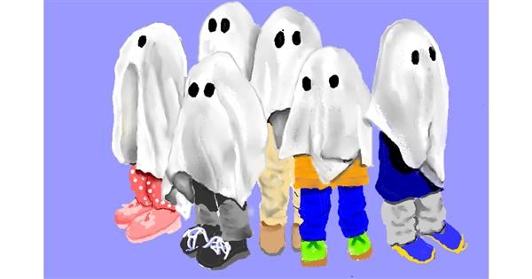 Drawing of Ghost by GJP - Drawize Gallery!