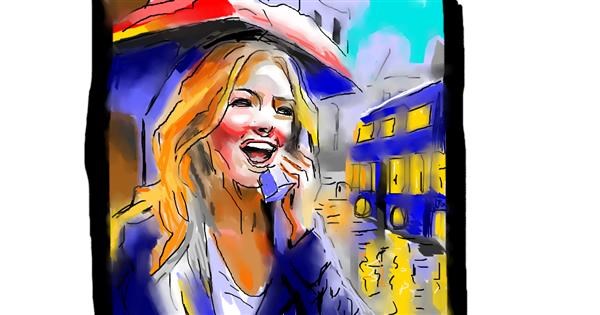 Drawing of Phone by Herbert - Drawize Gallery!