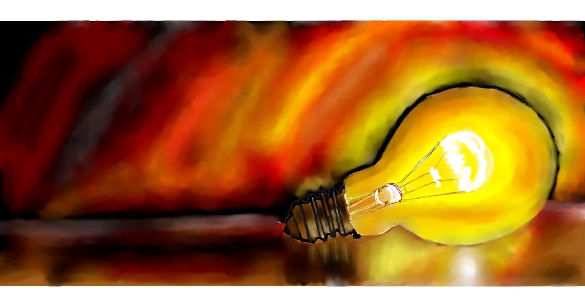 Watch Kim draw Light bulb!