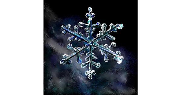 Drawing of Snowflake by Andromeda - Drawize Gallery!