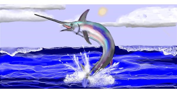 Drawing of Swordfish by SAM AKA MARGARET - Drawize Gallery!