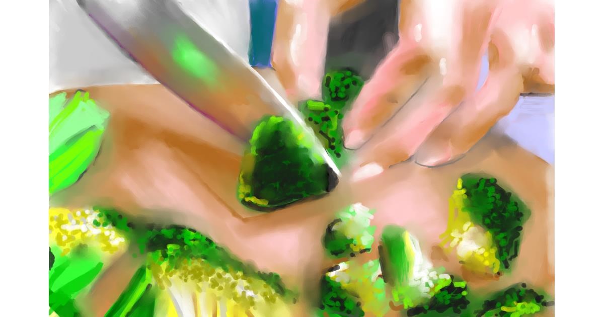 Broccoli Drawing - Gallery and How to Draw Videos!