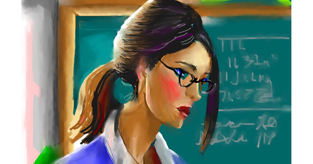 Teacher Drawing - Gallery and How to Draw Videos!