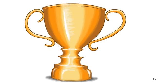 Pehar - crtež od autora: Swimmer - Drawize galerija!