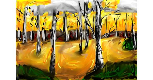 Drawing of Tree by Mia - Drawize Gallery!