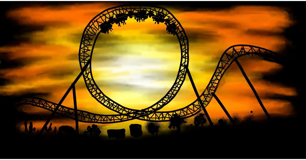 Watch Eclat de Lune draw Roller coaster!
