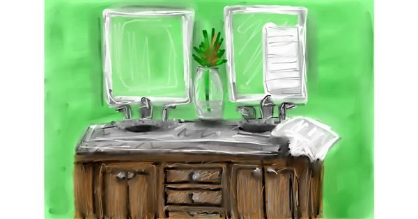 Drawing of Mirror by Mia - Drawize Gallery!