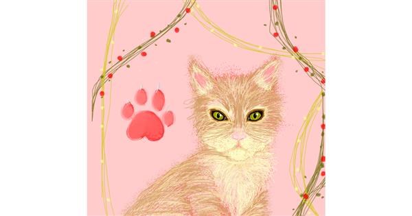 Drawing of Kitten by La_MiLoV - Drawize Gallery!