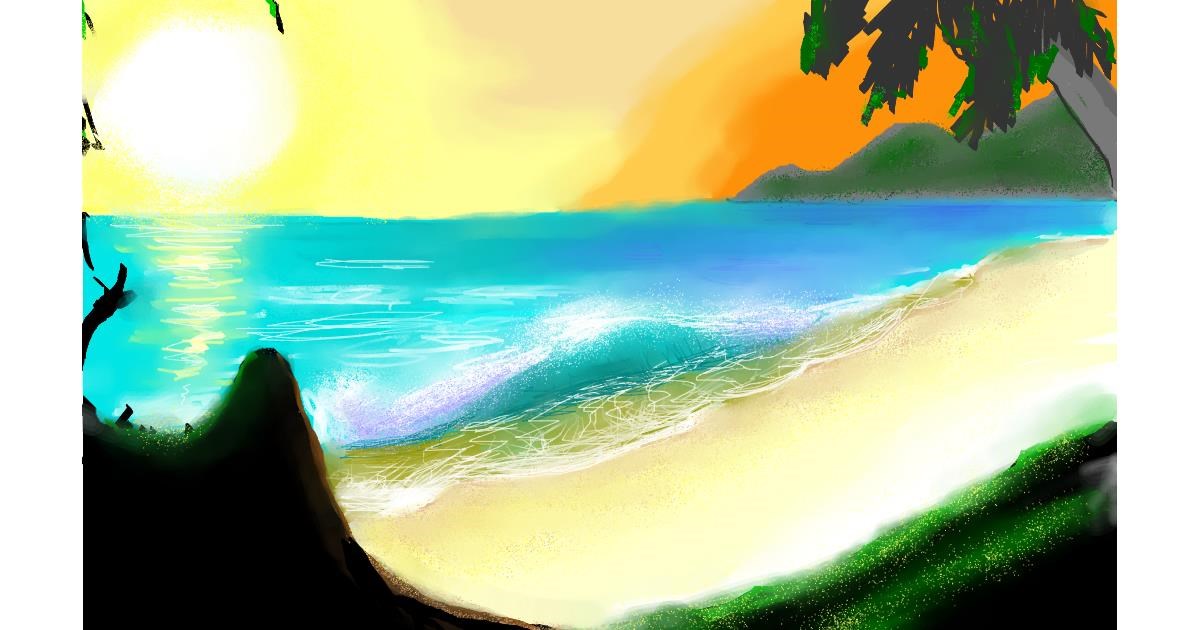 Watch Herbert draw Beach!