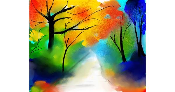 Drawing of Tree by MZ - Drawize Gallery!